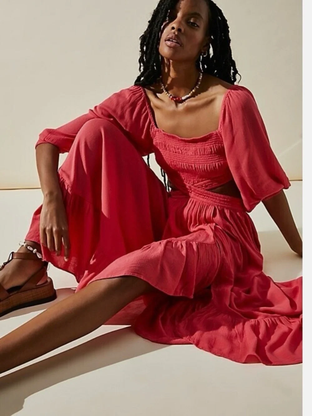 Free People | Dresses | Free People Cross My Heart Maxi Dress | Poshmark